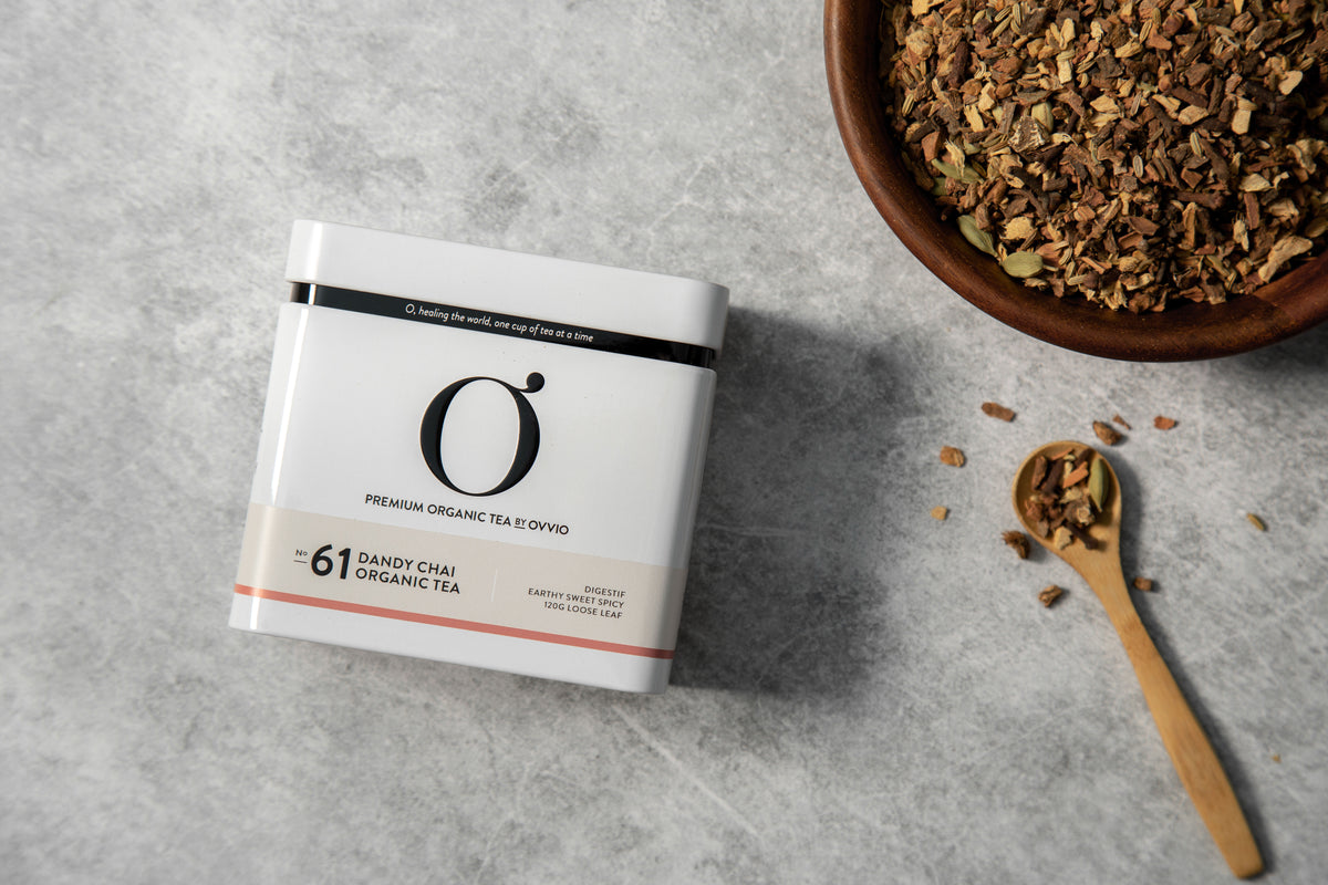 No 61 Dandy Chai Organic Tea – Ovvio Organics